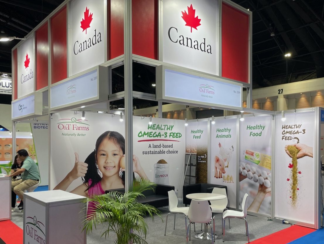 O&T Farms exhibits at VIV Asia 2023 - O&T Farms